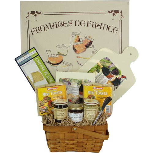 Amazon.com : Cheese and Condiments Gourmet French Gift Basket : Gourmet ...