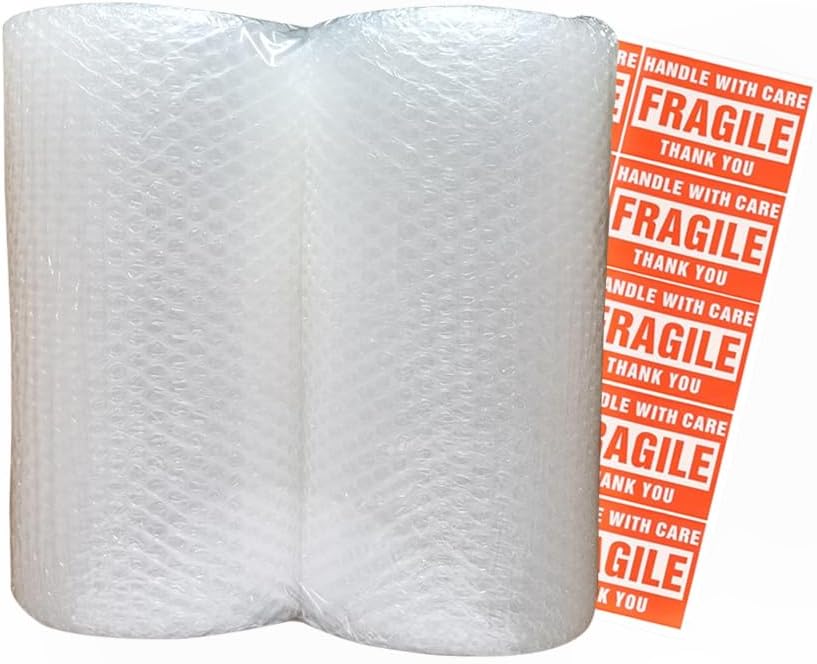 Bubble Cushioning Wrap Roll 12in x 36ft 2roll Total 72ft Bubble Cushion ...