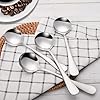 Amazon.com: Foamia Soup Spoons, 5-Pack Stainless Steel Spoons ...
