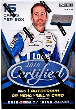 Amazon.com: 2016 Panini Certified NASCAR Auto Racing Blaster Box ...