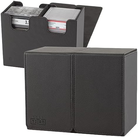 Amazon.com: Card Titan Slab Box Two Row - Trading Card Storage Box for ...