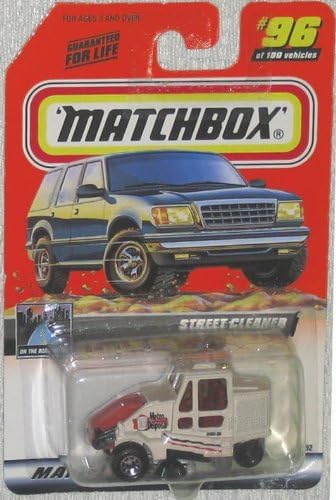 Amazon | STREET CLEANER Matchbox #96 OF 100 ON THE ROAD AGAIN Series ...