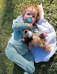 Amazon.com: ROSHUAN Reborn Baby Dolls Boy 20 Inch Real Life Baby Dolls ...