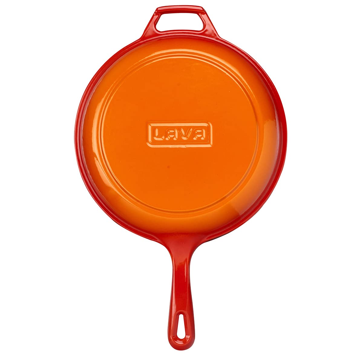 Snapklik.com : Lava Enameled Cast Iron Combo Deep Skillet And Frying ...