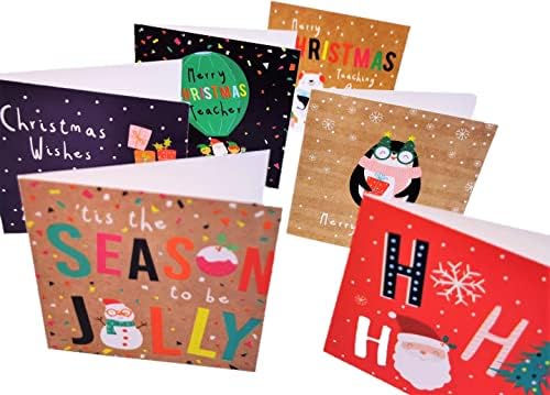 30 Mini Christmas Cards for Children - Fun Kids Designs : Amazon.co.uk ...