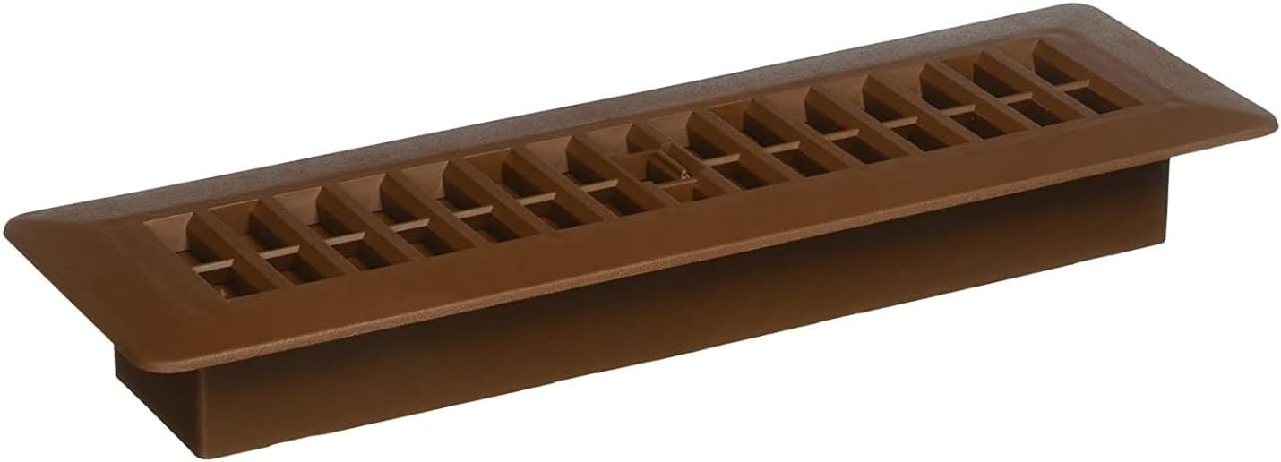 Decor Grates PL210-OB 2-Inch by 10-Inch Plastic Floor Register, Oak ...