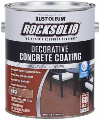 RUST-OLEUM 306264 Gallon Brick Concrete Coating - Amazon.com
