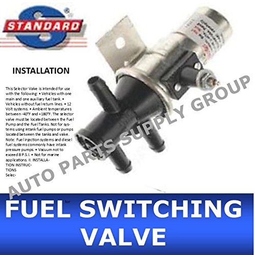 SMP Standard Motor Valve Standard Motor FV5K Dual Fuel Tank Selector ...
