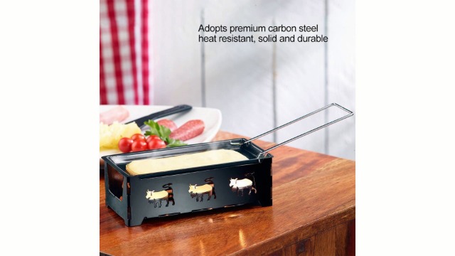 Personal Cheese Melt Set With Spatula Mini Foldable Raclette Set ...