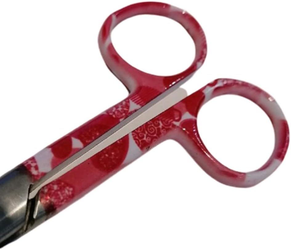 Nurses Scissors Blunt/Sharp Powder Coated Handle Pretty Bubbles ...