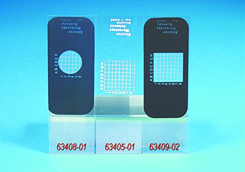 Gridded Microscope Slides Uncoated, 72/PK : Amazon.co.uk: Business ...