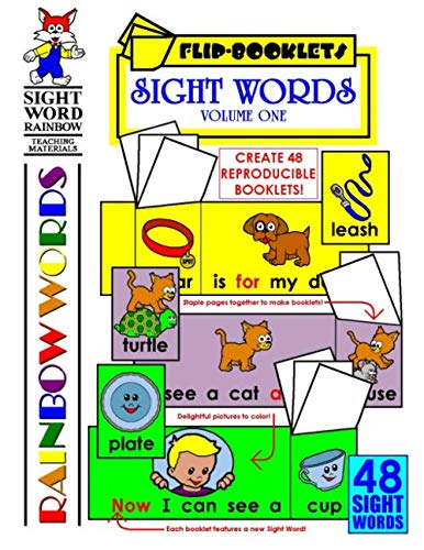 Amazon.com: Sight WOrds: Flip Booklets (Sight Word Rainbow Flip Books ...