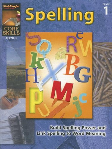 Core Skills: Spelling Grade 1 (Steck-vaughn Core Skills): Steck-Vaughn: 9781419039034: Amazon ...