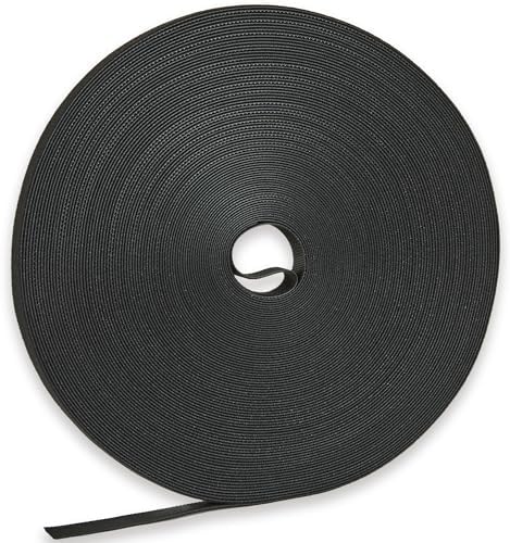 Amazon.com: 75 ft x 1/2 inch Hook and Loop Roll, Reusable Fastening ...