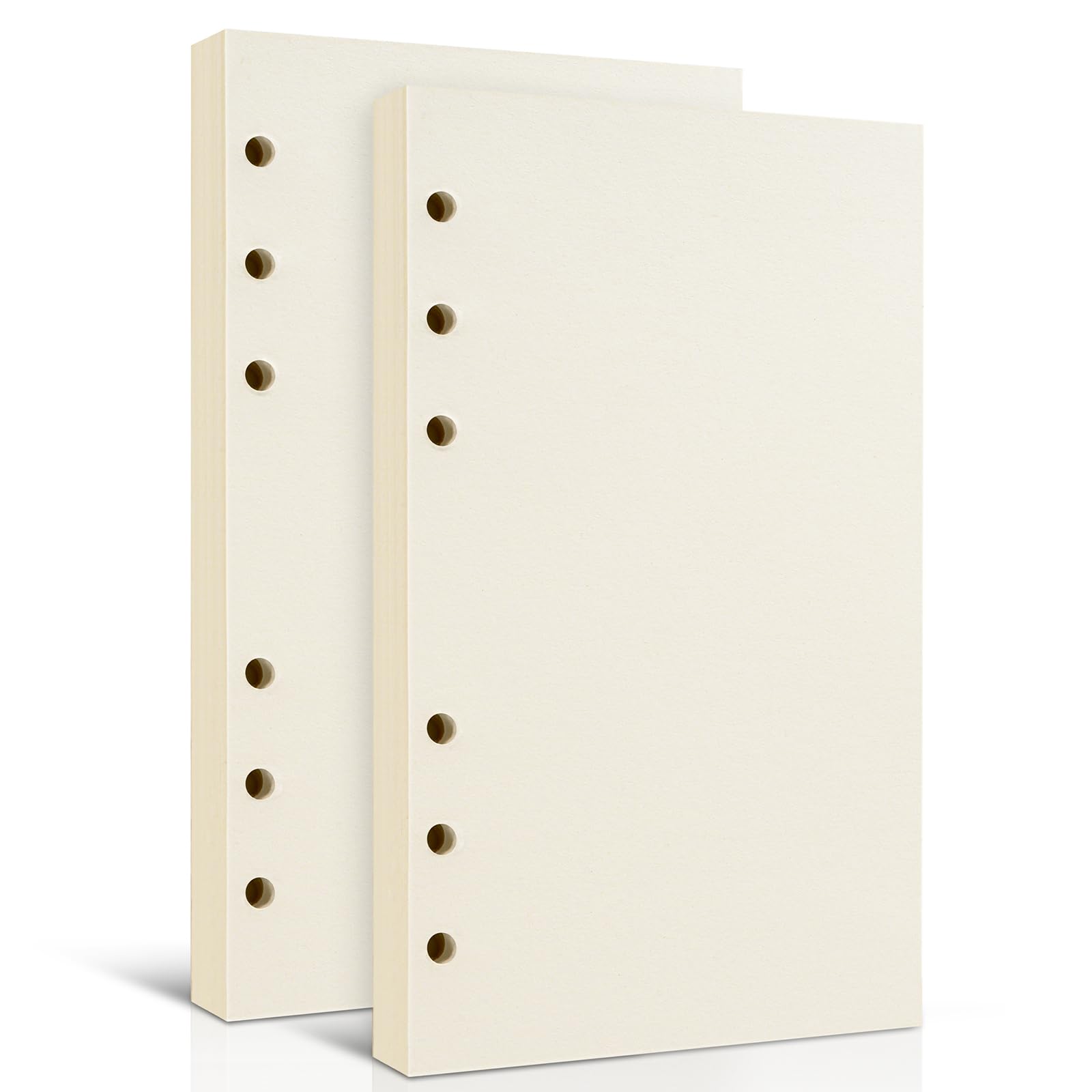 Amazon.com : 2 Packs A6 Refillable Paper, A6 Blank Refill Paper, A6 ...