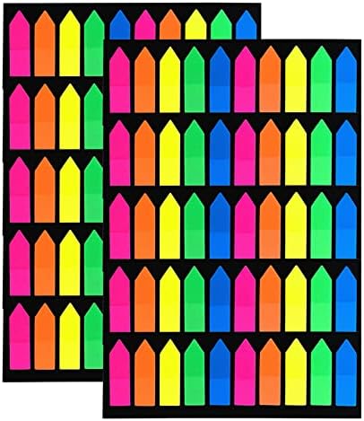 Amazon.com : PANDENNER 480Pcs Cat's Claw Page Markers Sticky Index Tabs ...