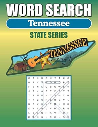 Word Search Tennessee: Word Find Book For Adults: Publishing, Greater ...