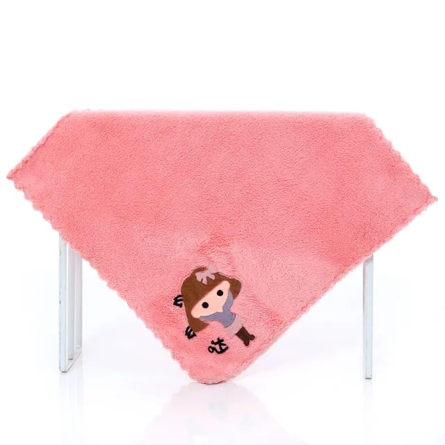 Buy Khillayox Microfiber Coral Fleece Handkerchief For Women, girls And ...
