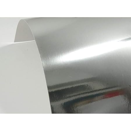 A4 Silver Mirror Card (Pack of 5 Sheets) : Amazon.co.uk: Home & Kitchen