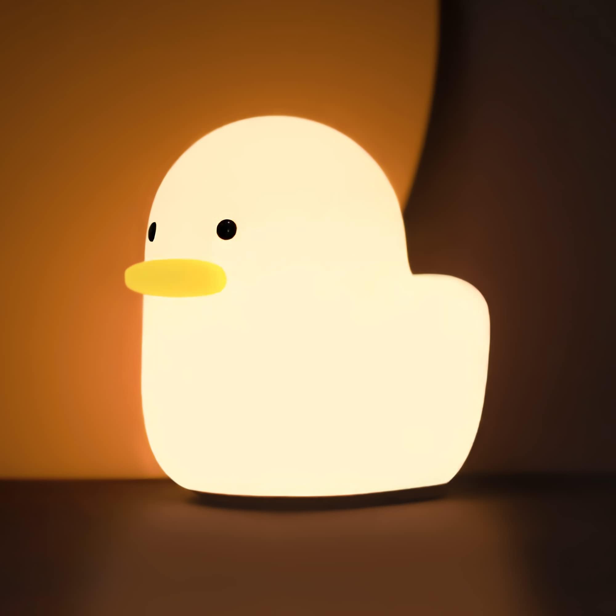 Amazon.com : Benson The Duck Light Tubbo Silicone Night Light Nursery ...