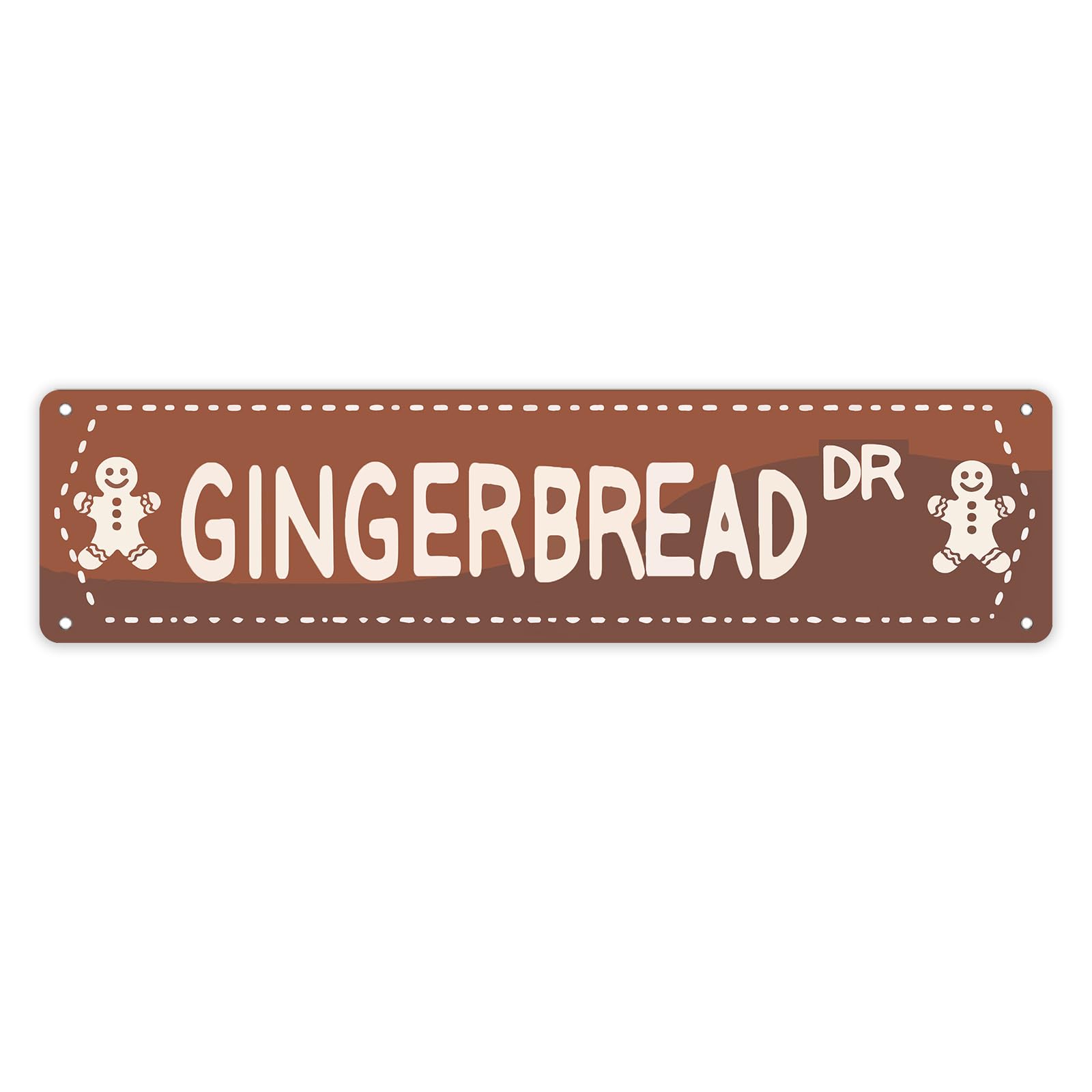 Amazon.com: Gingerbread Dr Tin Sign Vintage Christmas Gingerbread Tin ...