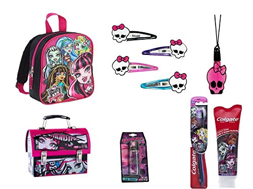 Amazon.com : Monster High Mini Backpack Toothbrush Fun Gift Set ...