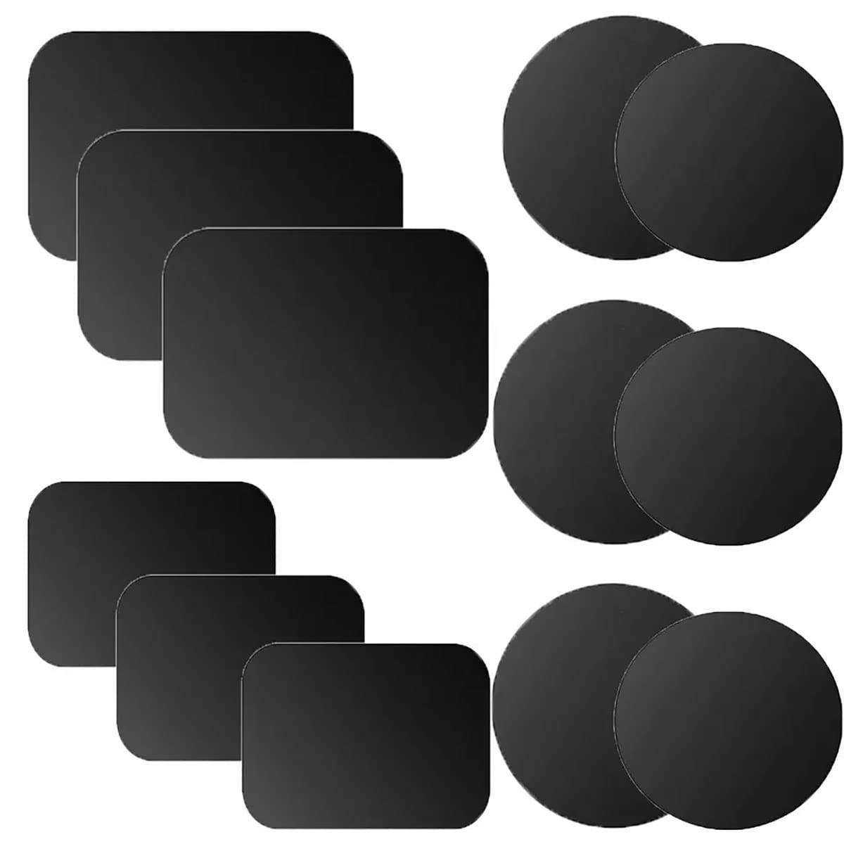 GoodTool 12PCS Universal Metal Plate,Magnetic Phone Car Mount with 3M ...