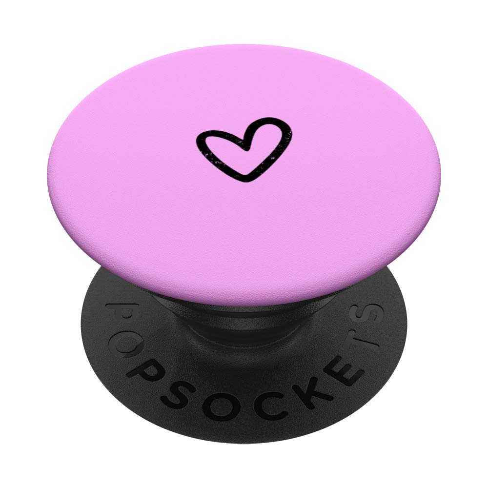 Hot Pink Heart Outline