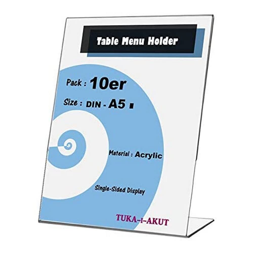 Buy TUKA TKD8200-A5-10x Display Stand A5 Display Stand in Portrait ...