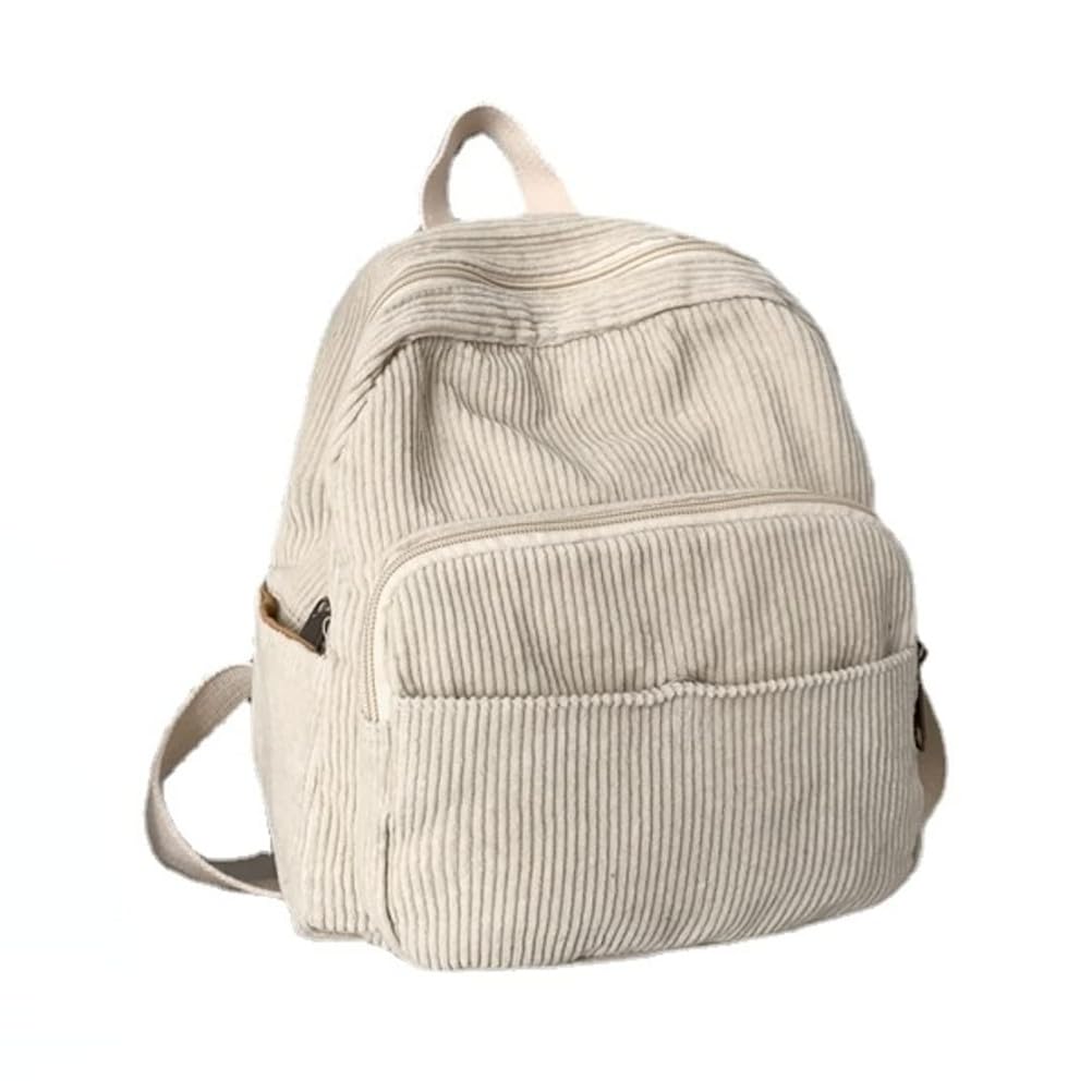 Amazon.com | MaxxCloud Vintage Small Corduroy Backpack Purse Mini ...