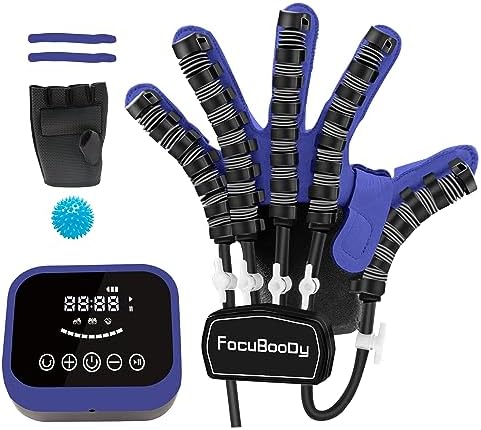 Amazon.com: FocuBoody Hand Rehabilitation Robot Gloves Mobility Finger ...