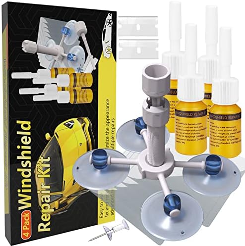 Amazon.com: KMOOL Windshield Repair Kit, Cracks Gone Glass Kit ...