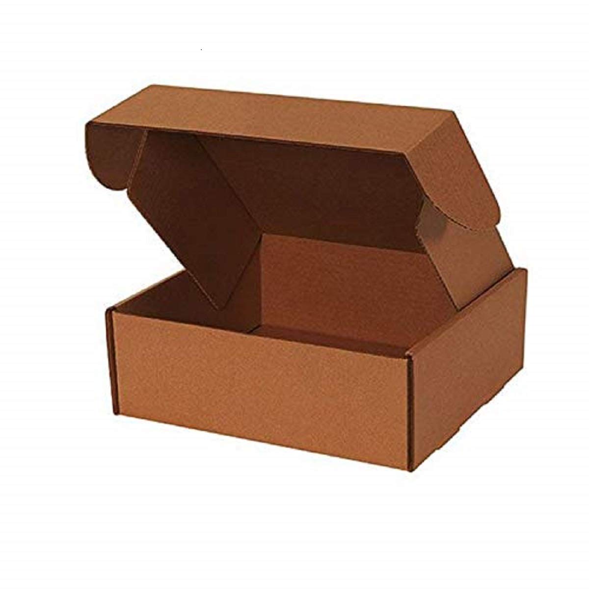 DCGPAC 3Ply Primo Tab Lock Box Corrugated Packaging Box - 7"x4"x1 ...