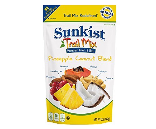 Amazon.com: Sunkist Trail Mix Redefined Fruit and Nut, Pineapple ...
