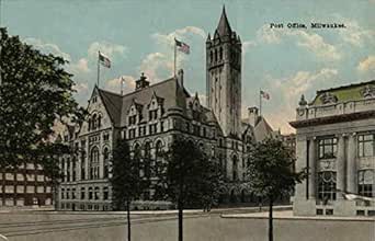 Post Office Milwaukee, Wisconsin WI Original Antique Postcard at Amazon ...