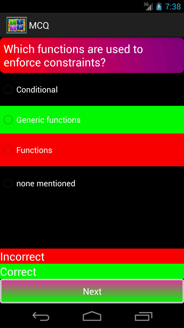 LISP Programming Quiz:Amazon.fr:Appstore for Android