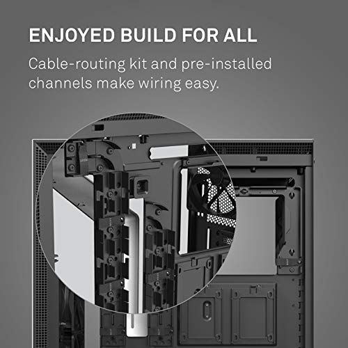NZXT H710 - CA-H710B-W1 - ATX Mid Tower PC Gaming Case - Front I/O USB ...