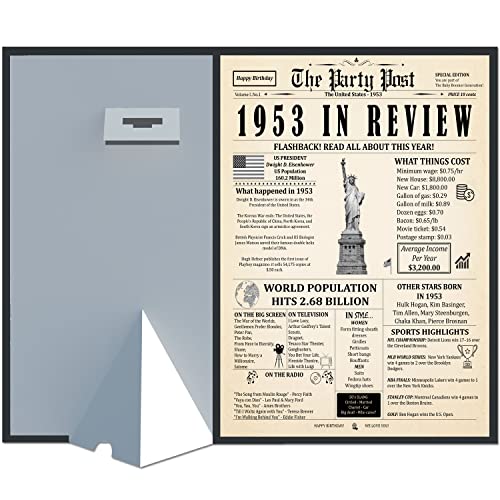 Snapklik.com : 72 Years Ago Birthday Poster 8 X 10 Party Decor Sign ...