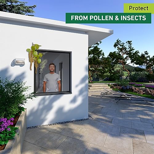 Windhager 03525 Pollen Protection Window Insect Protection Magnetic ...