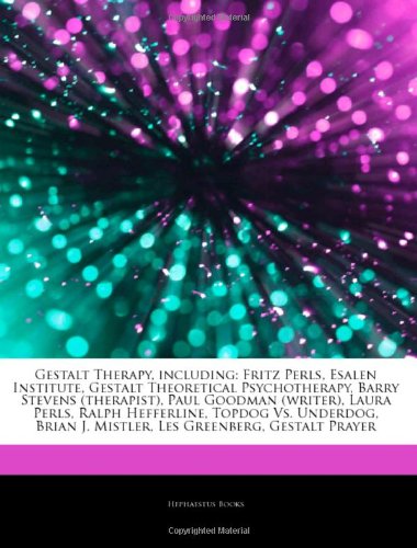 Amazon | Articles on Gestalt Therapy, Including: Fritz Perls, Esalen ...