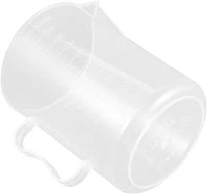 Amazon.com: PACKOVE Oil Measuring Cup Lab Measuring Beaker Clear ...