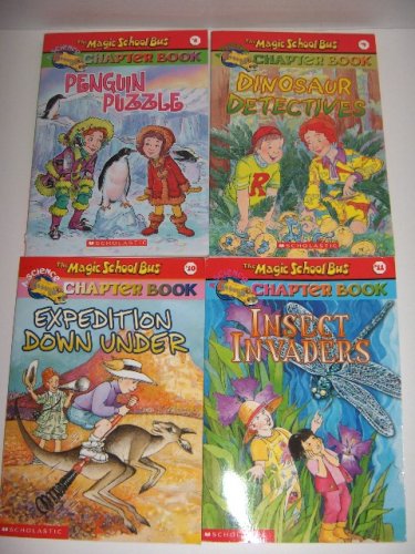 The Magic School Bus Chapter Book 4 Book Set - Volumes 8-11: Penguin ...