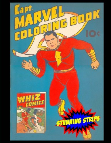 Captain Marvel Coloring Book (Stunning Strips) : Stunning Strips ...