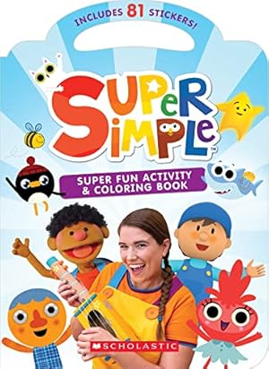 Amazon.com: Super Simple Color Your ABCs (Super Simple Kids Coloring ...