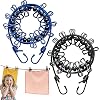 2 Pack Portable Clothes line, Elastic Travel Washing Line Adjustable ...