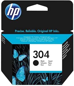 HP Ink No 304 HP304 HP 304 Black Schwarz (N9K06AE) : Amazon.fr ...