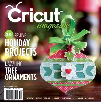 Cricut Magazine December 2012 - Cartridge Idea Book: Pam Baird ...