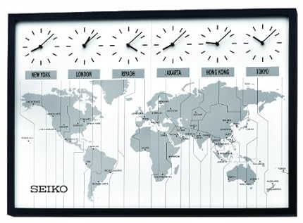 The 30 Best Time Zones Clocks of 2024 [Verified] - Cherry Picks