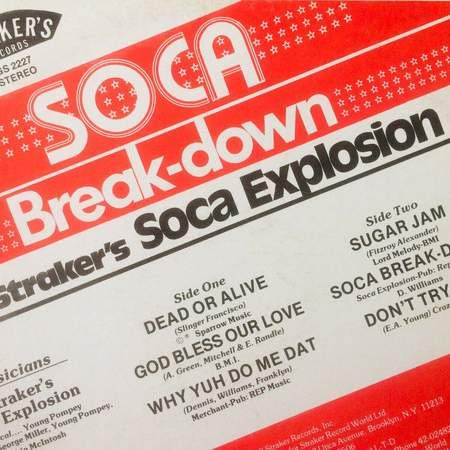 Amazon.com: Straker's Soca Explosion - Soca Break-Down - Straker's ...