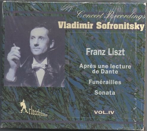 Plays Liszt-Volume. 4: Sofronitsky, Vladimir: Amazon.es: CD y vinilos}